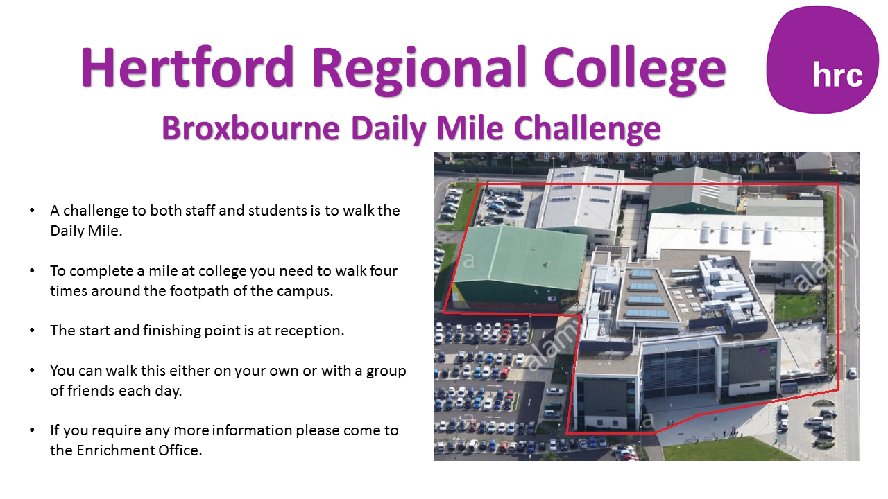 HRC Moodle: Daily Mile Challenge | HRC Moodle